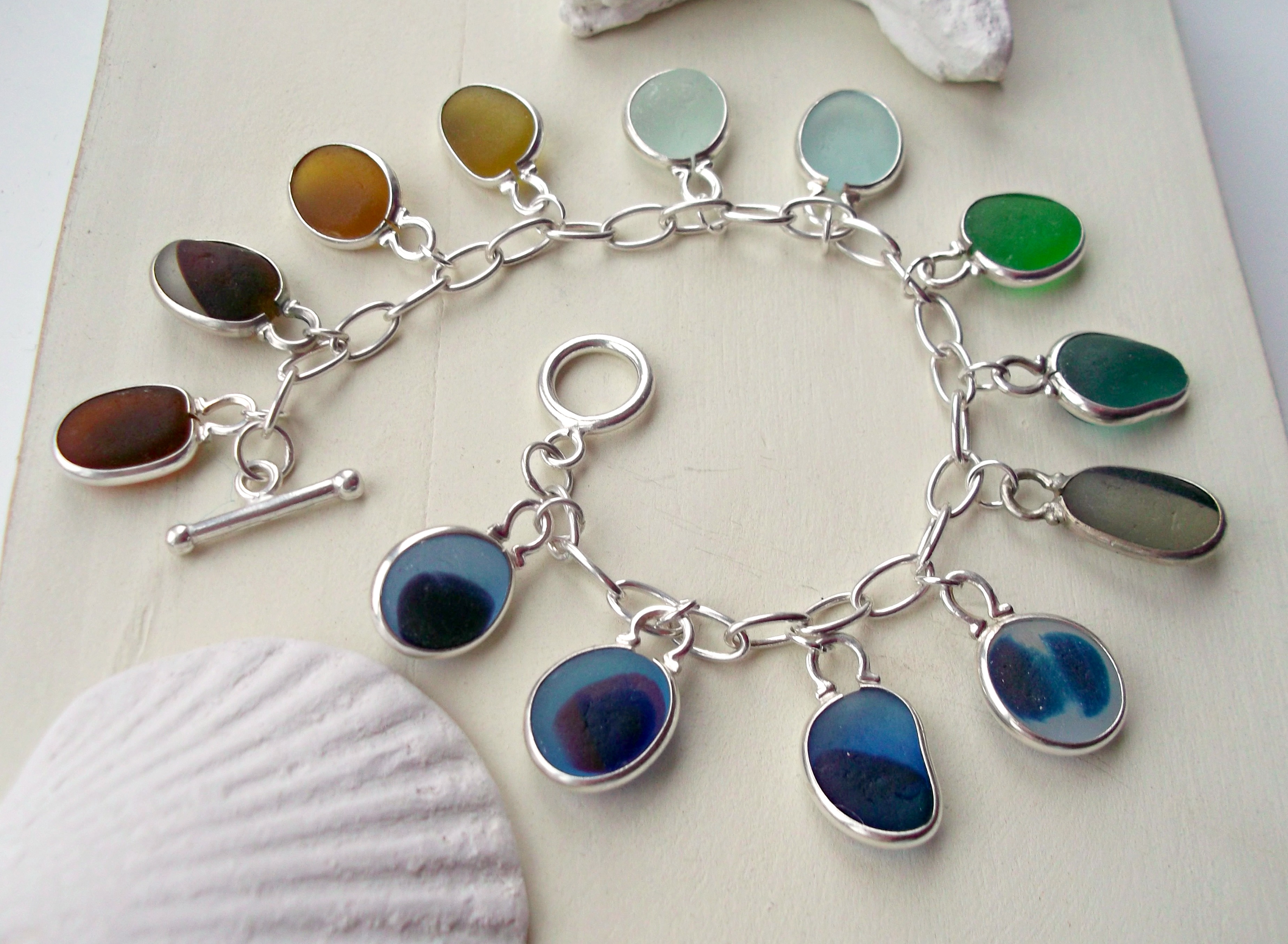 Seaham Waves - Sea Glass Jewellery